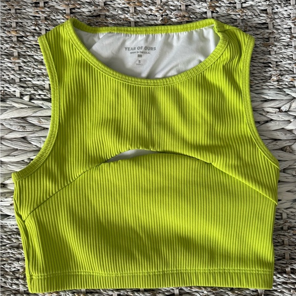 Tops | Year Of Ours Lime Green Top | Poshmark